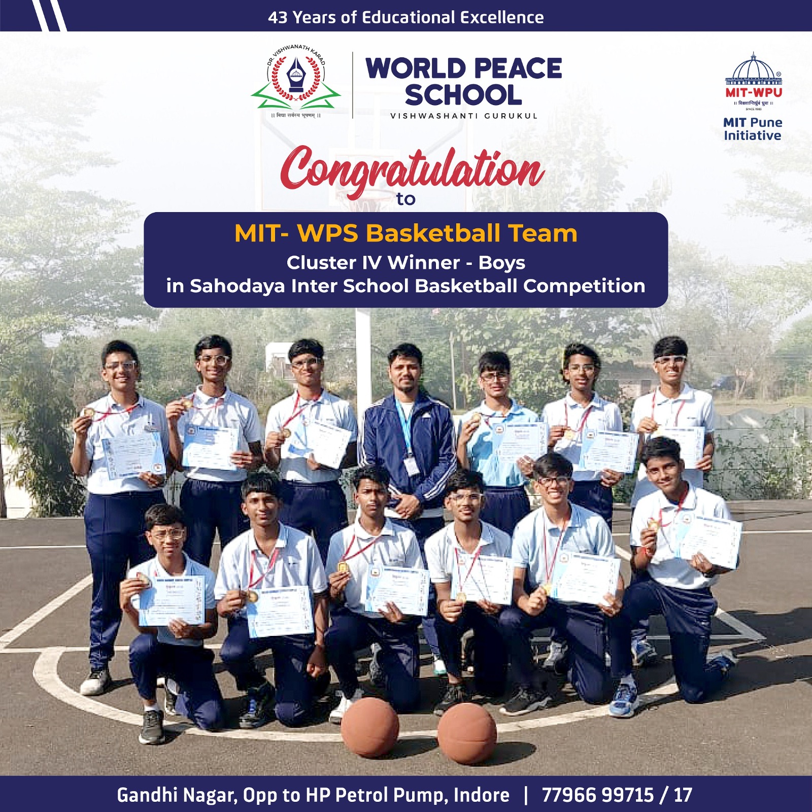 MIT World Peace School - Premier CBSE School in Pune, Latur & Indore