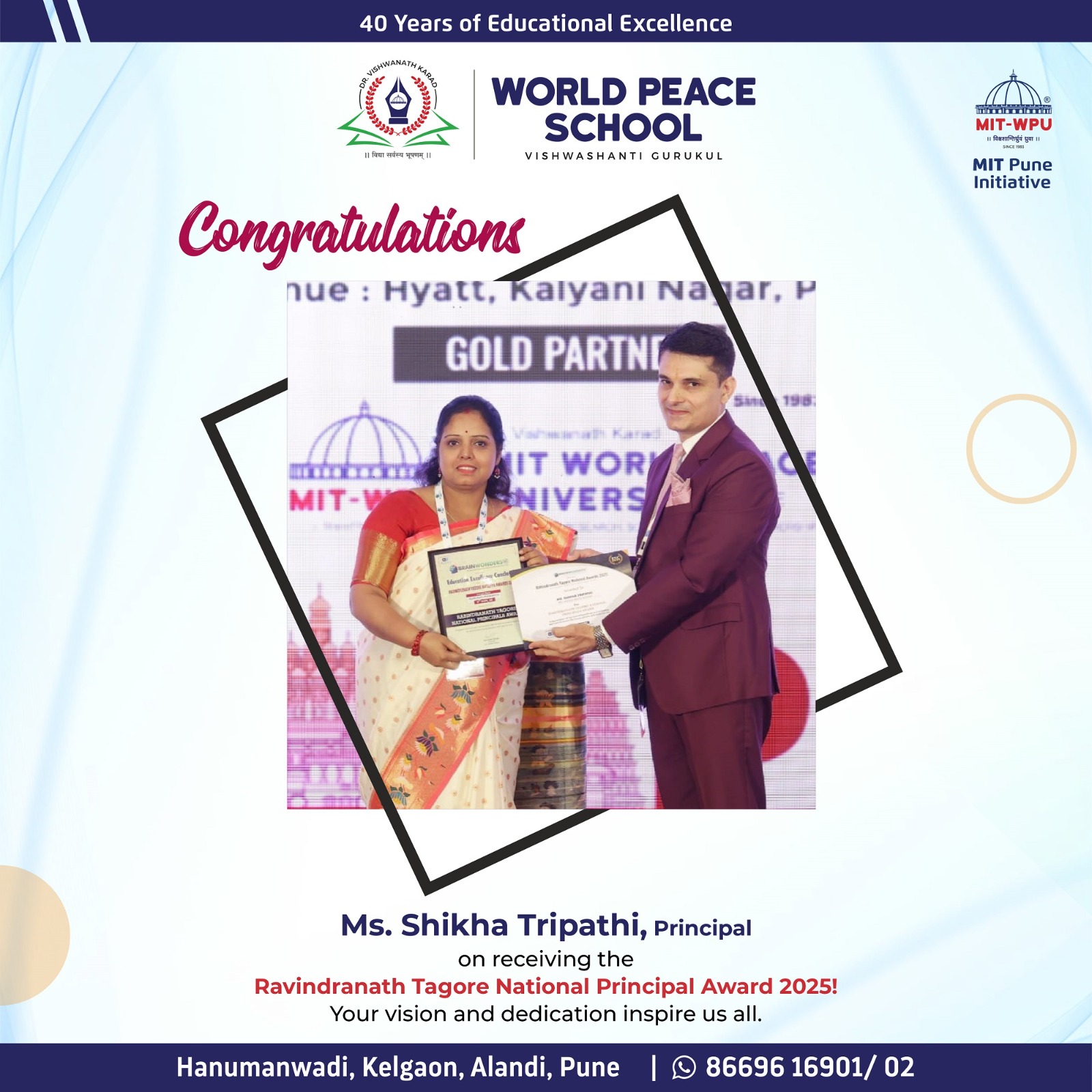 MIT World Peace School - Premier CBSE School in Pune, Latur & Indore